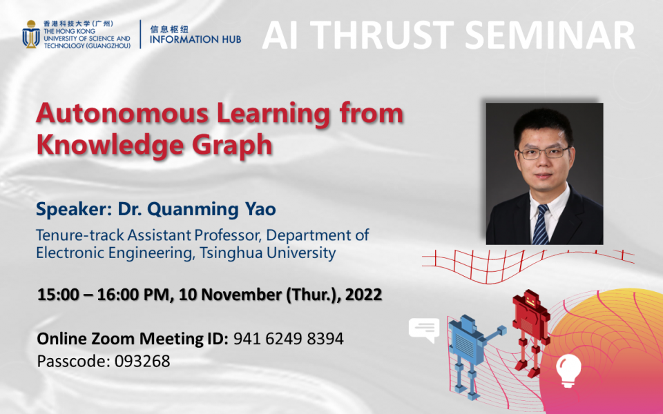 Ai Thrust Seminar Autonomous Learning From Knowledge Graph University Event Calendar The